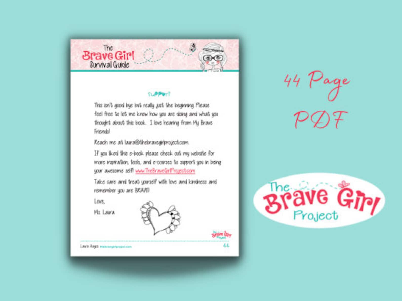The Brave Girl Survival PDF Book, Mental Wellness for Tween, Teen ...