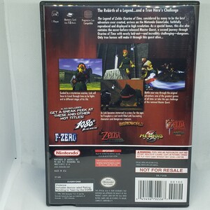Custom Case - Zelda Ocarina of Time - No Disc - No Manual - Gamecube - Etsy