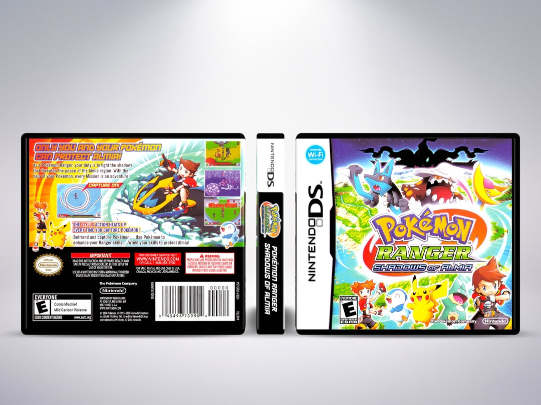 Custom Case Pokemon Ranger Shadows of Alma No Game No Manual NDS NDS ...