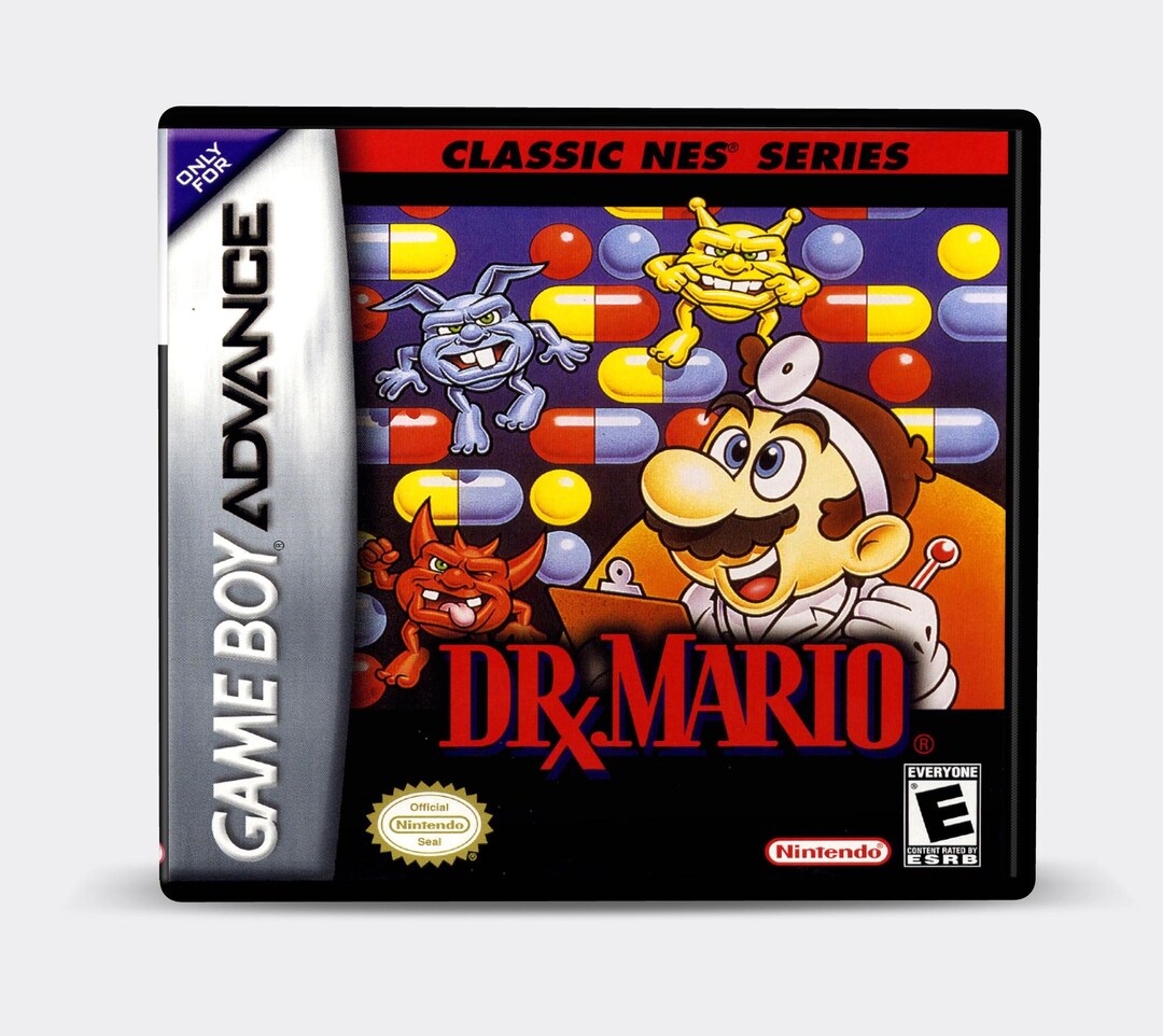 Custom Case - Classic NES Series Dr. Mario - No Game - No Manual ...