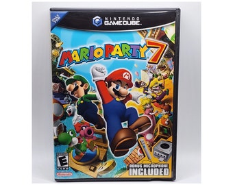 Mario Party 7 - Nintendo Gamecube - Replacement Case - No Game - Etsy