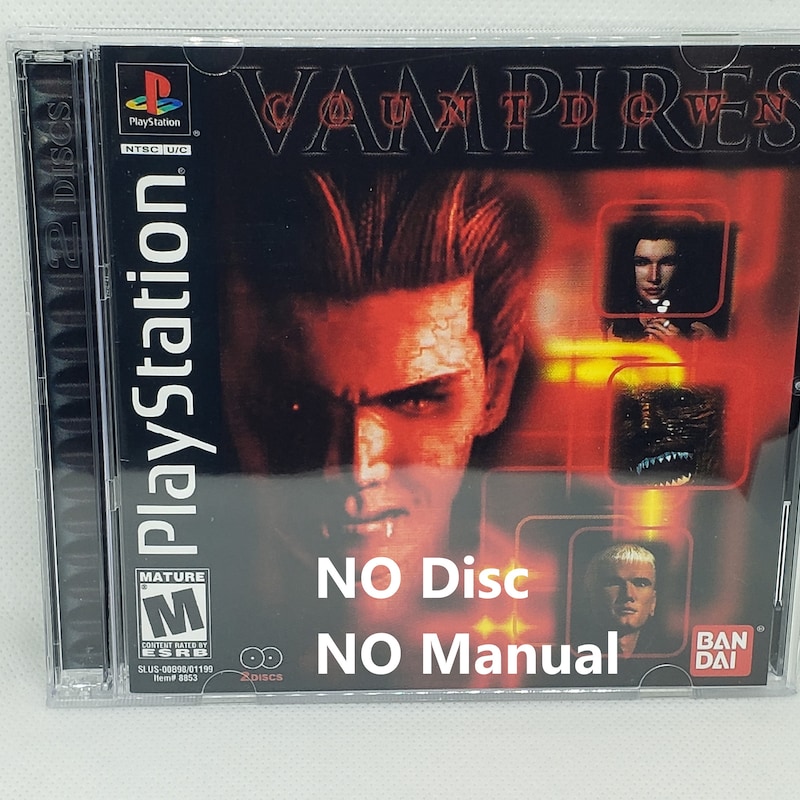 Ps1 Game Case and Manual - Etsy UK