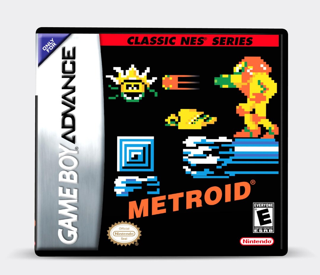 Custom Case - Classic NES Series Metroid - No Game - No Manual ...