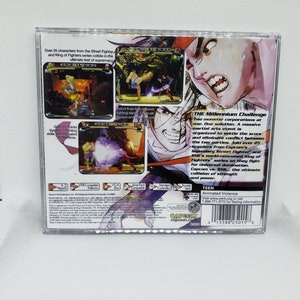 Capcom VS SNK Reproduction Case - No Disc - No Manual - Sega Dreamcast ...