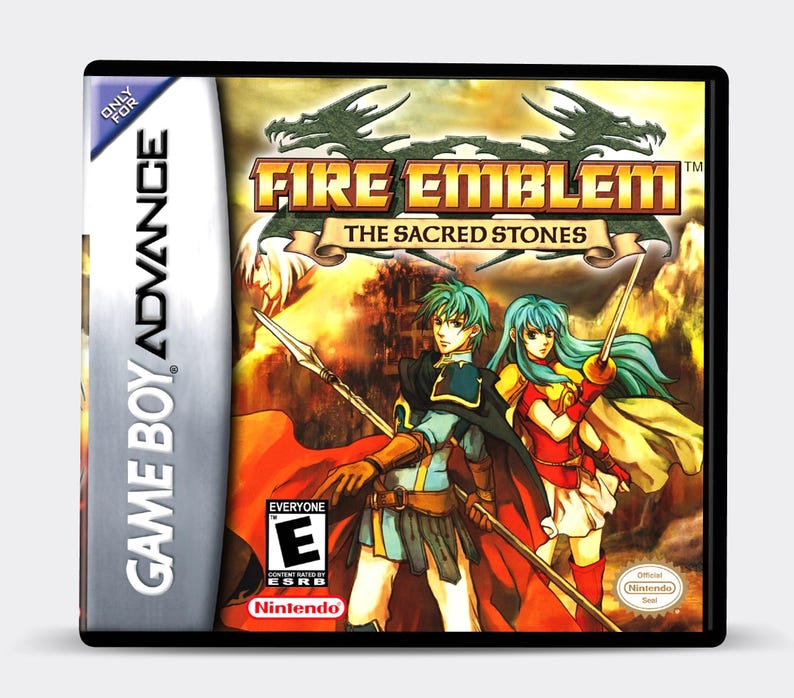 Custom Case - Fire Emblem the Sacred Stones - No Game - No Manual ...
