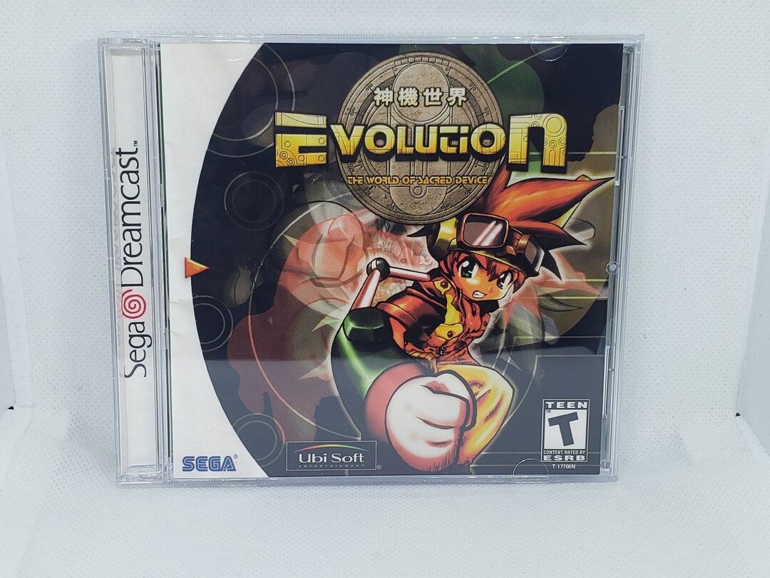 Evolution Reproduction Case - No Disc - No Manual - Sega Dreamcast - Etsy