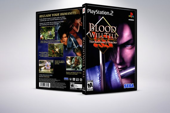 Custom PS2 Case Blood Will Tell No Disc No Manual Custom Game Case Playstation 2 Etsy