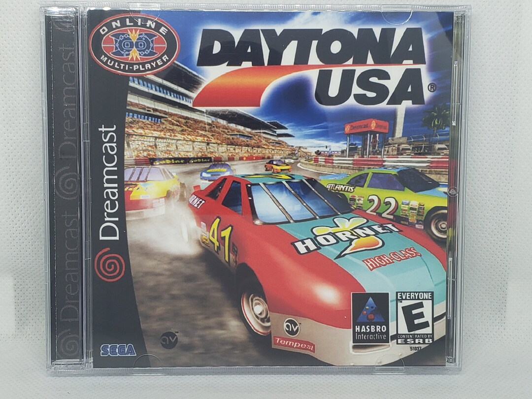 Daytona USA Reproduction Case - No Disc - No Manual - Sega Dreamcast - Etsy