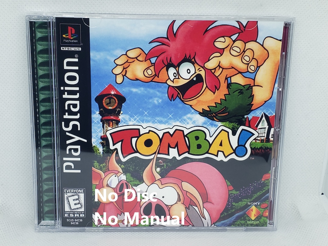 Tomba Reproduction Case No Disc No Manual PS1 Sony Playstation 1 - Etsy