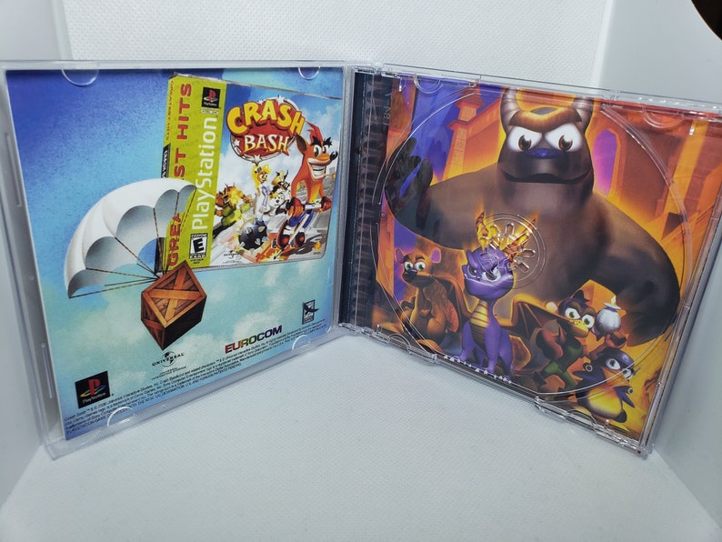 Spyro Year of the Dragon Reproduction Case - No Disc - No Manual - PS1 ...