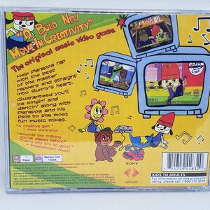 Parappa the Rapper Reproduction Case - No Disc - No Manual - PS1 - Sony ...