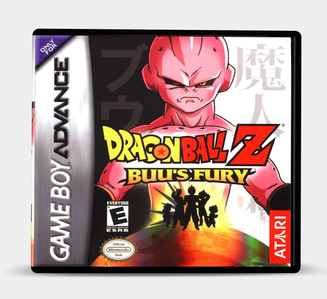 Custom Case - Dragon Ball Z Buu's Fury - No Game - No Manual - Gameboy ...