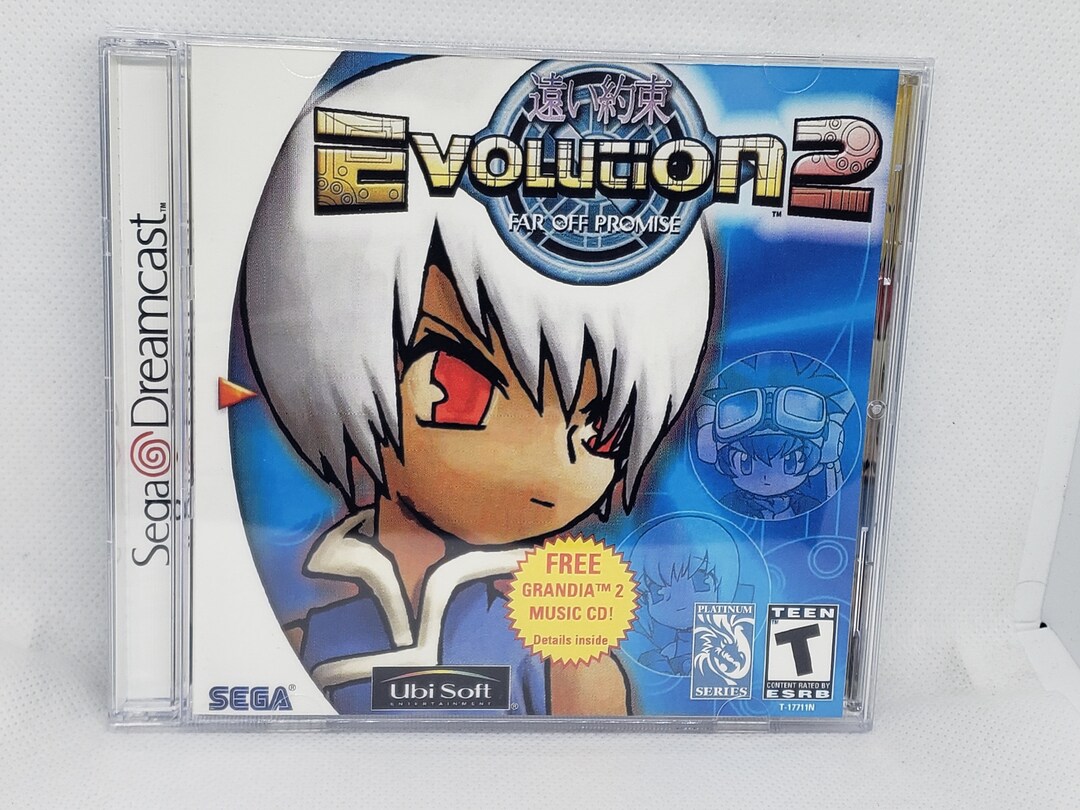 Evolution 2 Reproduction Case - No Disc - No Manual - Sega Dreamcast - Etsy