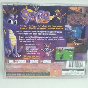 Spyro the Dragon Reproduction Case - No Disc - No Manual - PS1 - Sony ...