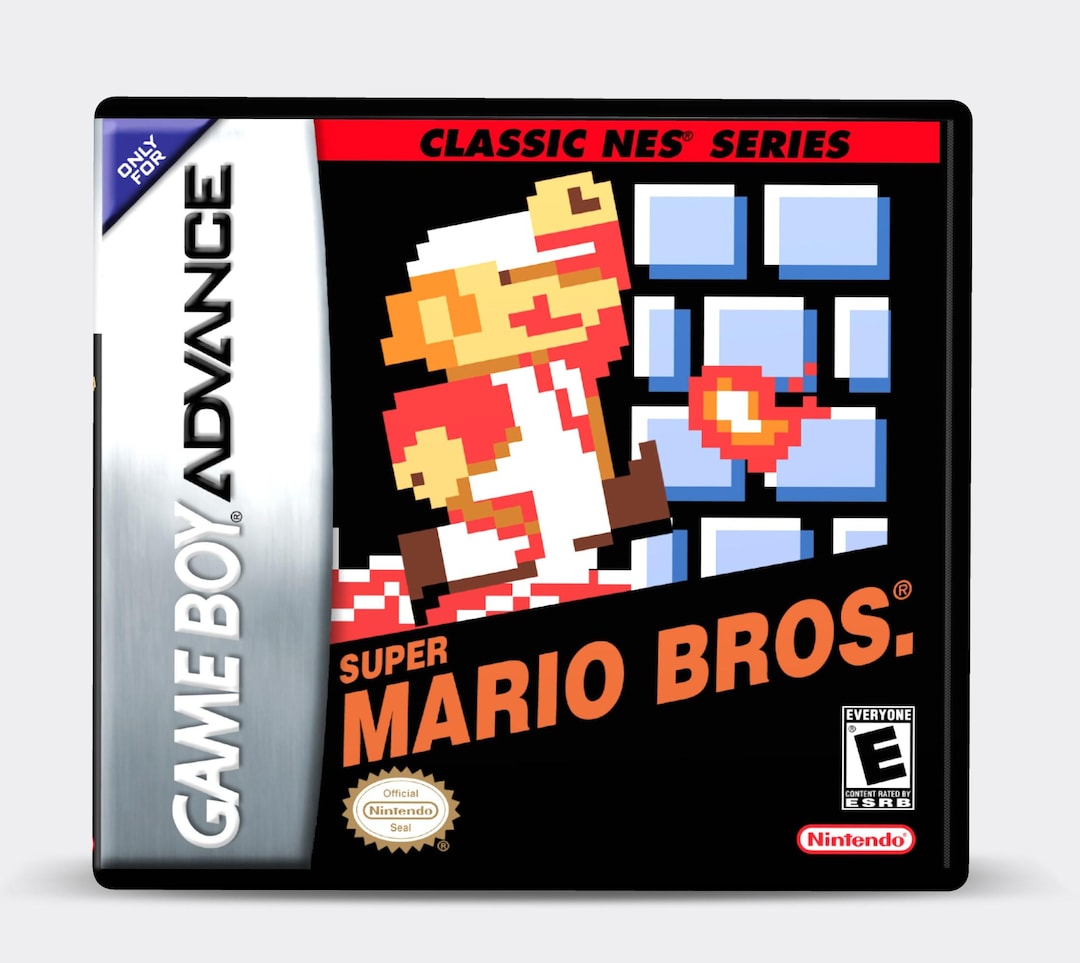 Custom Case - Classic NES Series Super Mario Bros. - No Game - No ...