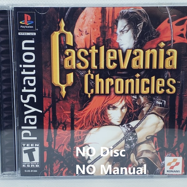 Castlevania Ps1 Case - Etsy