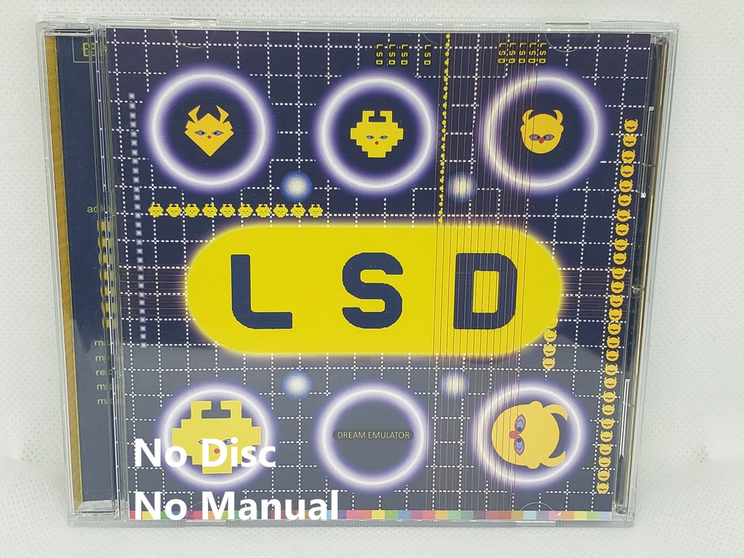 LSD Dream Emulator Reproduction Case - No Disc - No Manual - PS1 - Sony Playstation 1 - Custom ...