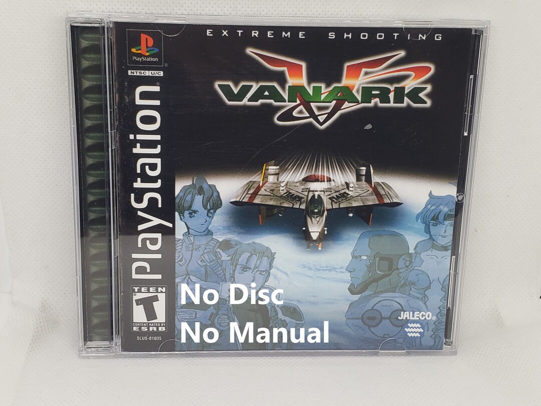 Vanark Reproduction Case No Disc No Manual PS1 Sony Playstation 1 - Etsy
