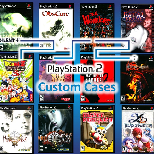 Custom Ps2 Game Cover - Etsy