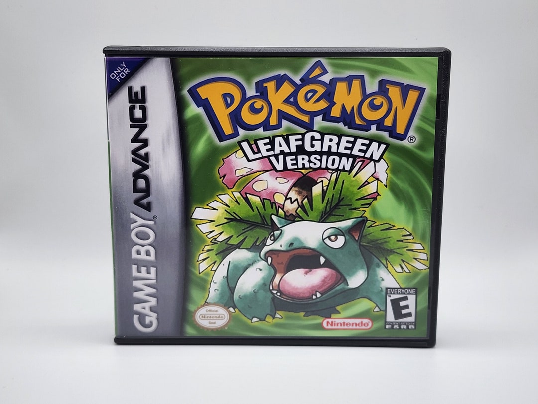 Custom Case Pokemon Leaf Green No Game No Manual - Etsy