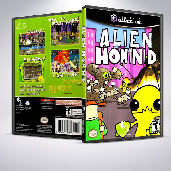 Alien Hominid - Etsy