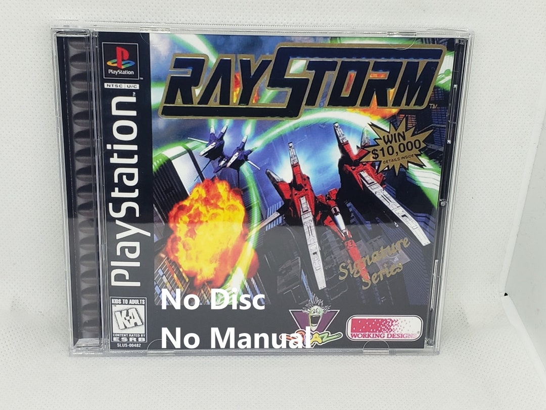 Raystorm Reproduction Case No Disc No Manual PS1 Sony - Etsy