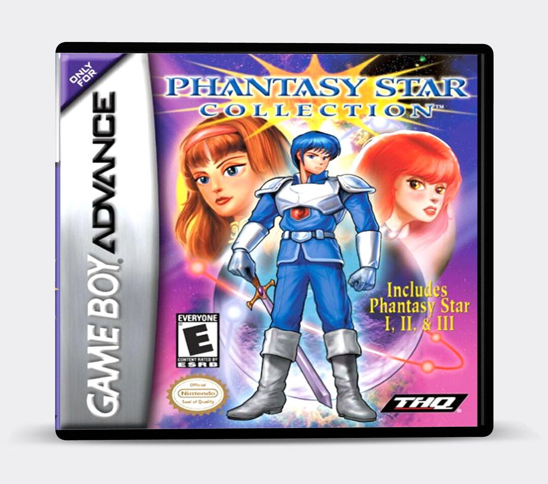 Custom Case - Phantasy Star Collection - No Game - No Manual - Gameboy ...