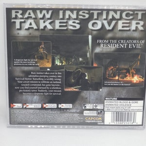 Dino Crisis Reproduction Case - No Disc - No Manual - Sega Dreamcast - Etsy