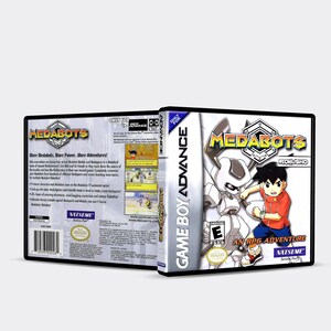 Custom Case - Medabots Rokusho - No Game - No Manual - Gameboy Advance ...
