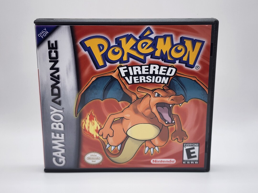 Custom Case Pokémon Fire Red No Game No Manual Gameboy - Etsy