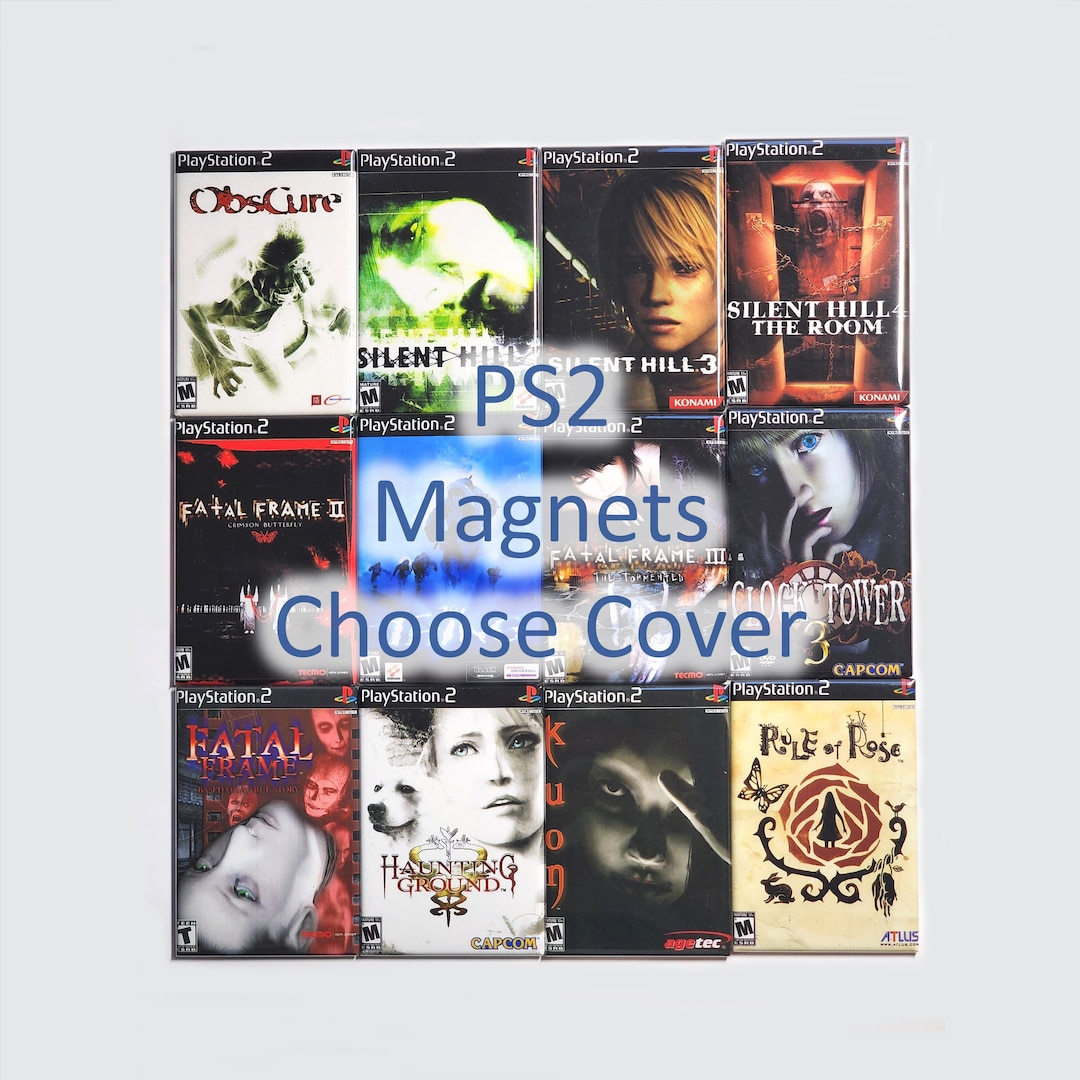 2 X 3 Fridge Magnet - PS2 Box Art Cover Magnet - Custom Magnet - You ...