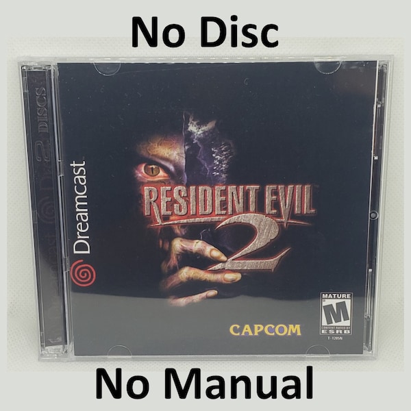 Resident Evil Dreamcast Case - Etsy