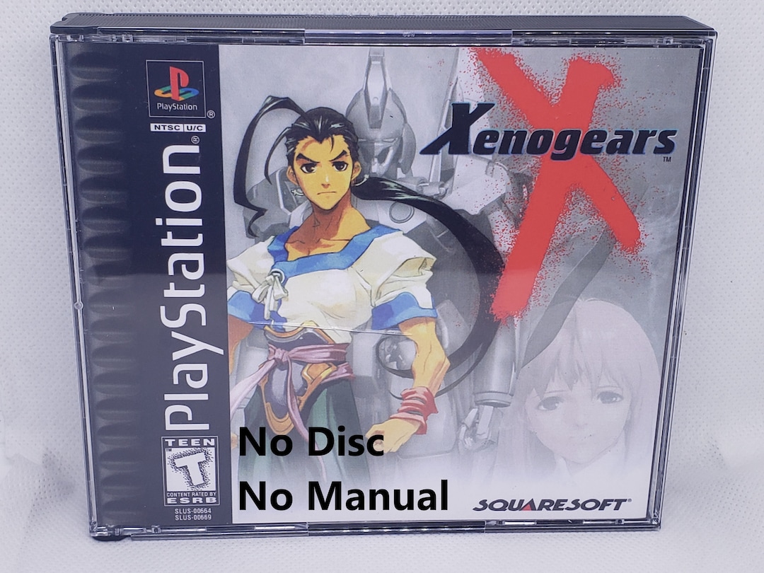 Xenogears Reproduction Case - No Disc - No Manual - PS1 - Sony ...
