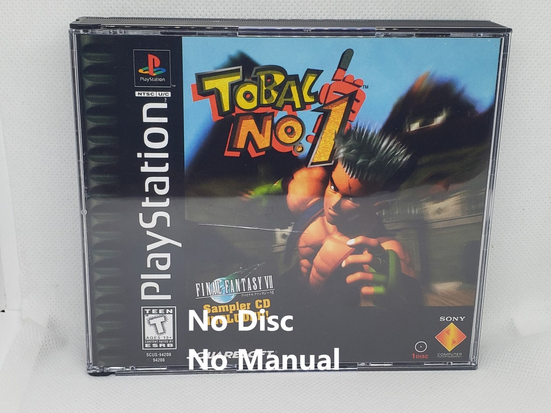 Tobal No. 1 Reproduction Case - No Disc - No Manual - PS1 - Sony ...