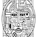 50 Printable Coloring Pages Picasso Coloring Pages Picasso Color Sheets ...