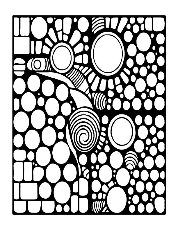 Mosaic Coloring Pages: 50 Printable Designs (digital Download) - Etsy