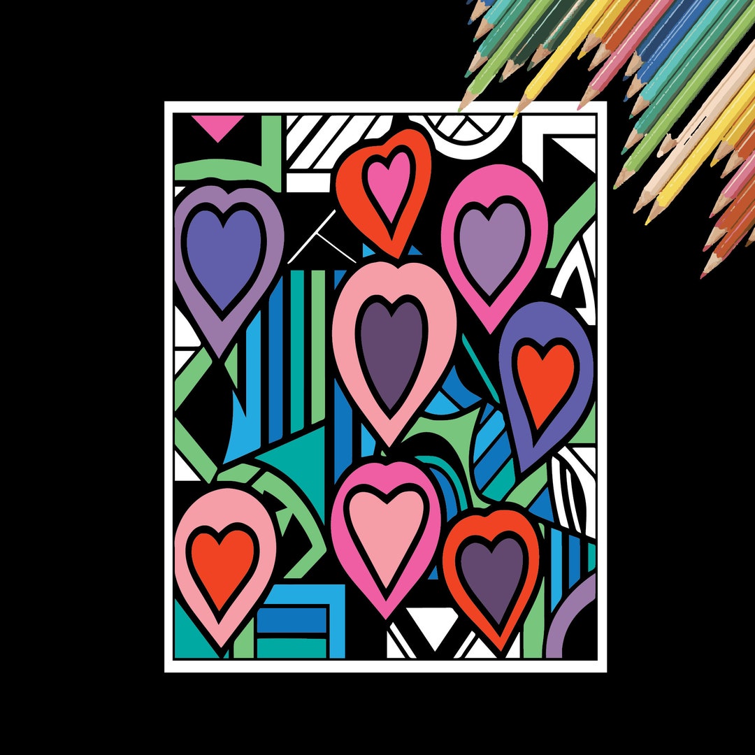 Love Year Round Coloring Pages: 50 Printable Designs (digital Download ...