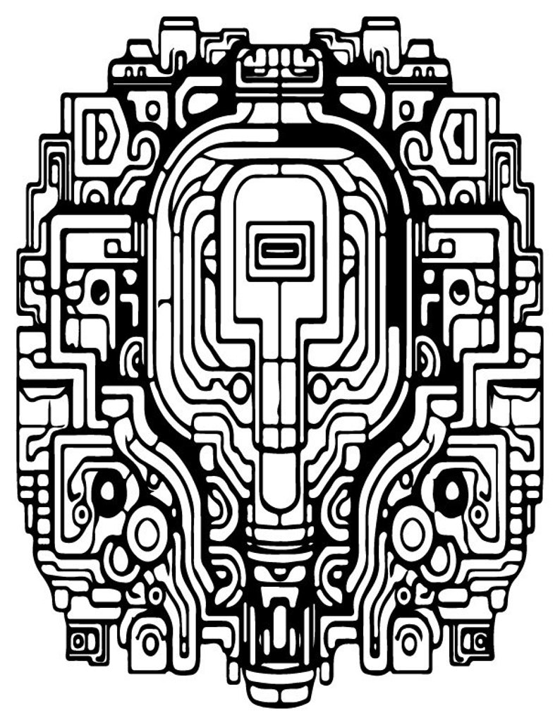 Modular Design Coloring Pages | 50 Printable Coloring Pages | Modulart ...