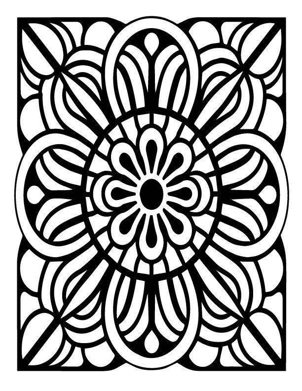 Abstract Coloring Pages: 50 Printable Designs (digital Download) - Etsy