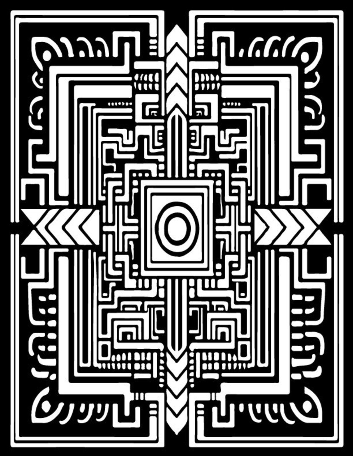 Modular Design Coloring Pages 50 Printable Coloring Pages Modulart ...