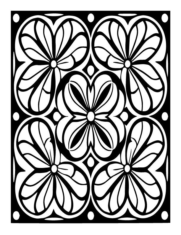 Abstract Coloring Pages: 50 Printable Designs (digital Download) - Etsy
