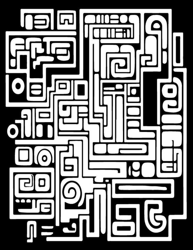 Modular Design Coloring Pages | 50 Printable Coloring Pages | Modulart ...