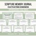 Scripture Memory Journal, Ephesians, Kindness, Compassion, Forgiveness ...
