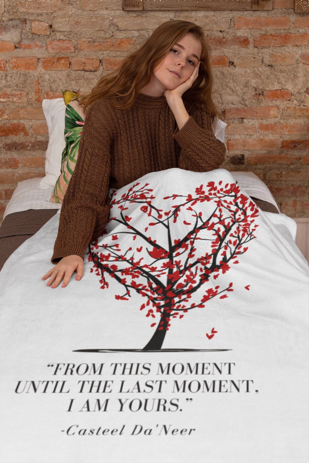 FBAA Blanket, From Blood and Ash Blanket, FBAA Merch, Reading Blanket ...