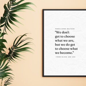 FBAA Quote Wall Art, From Blood and Ash Quote, FBAA Wall Art, Flesh and ...