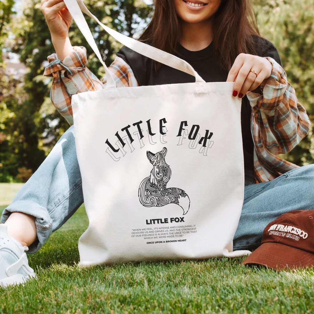 Little Fox Tote Bag, Little Fox, Once Upon A Broken Heart Merch, Once ...