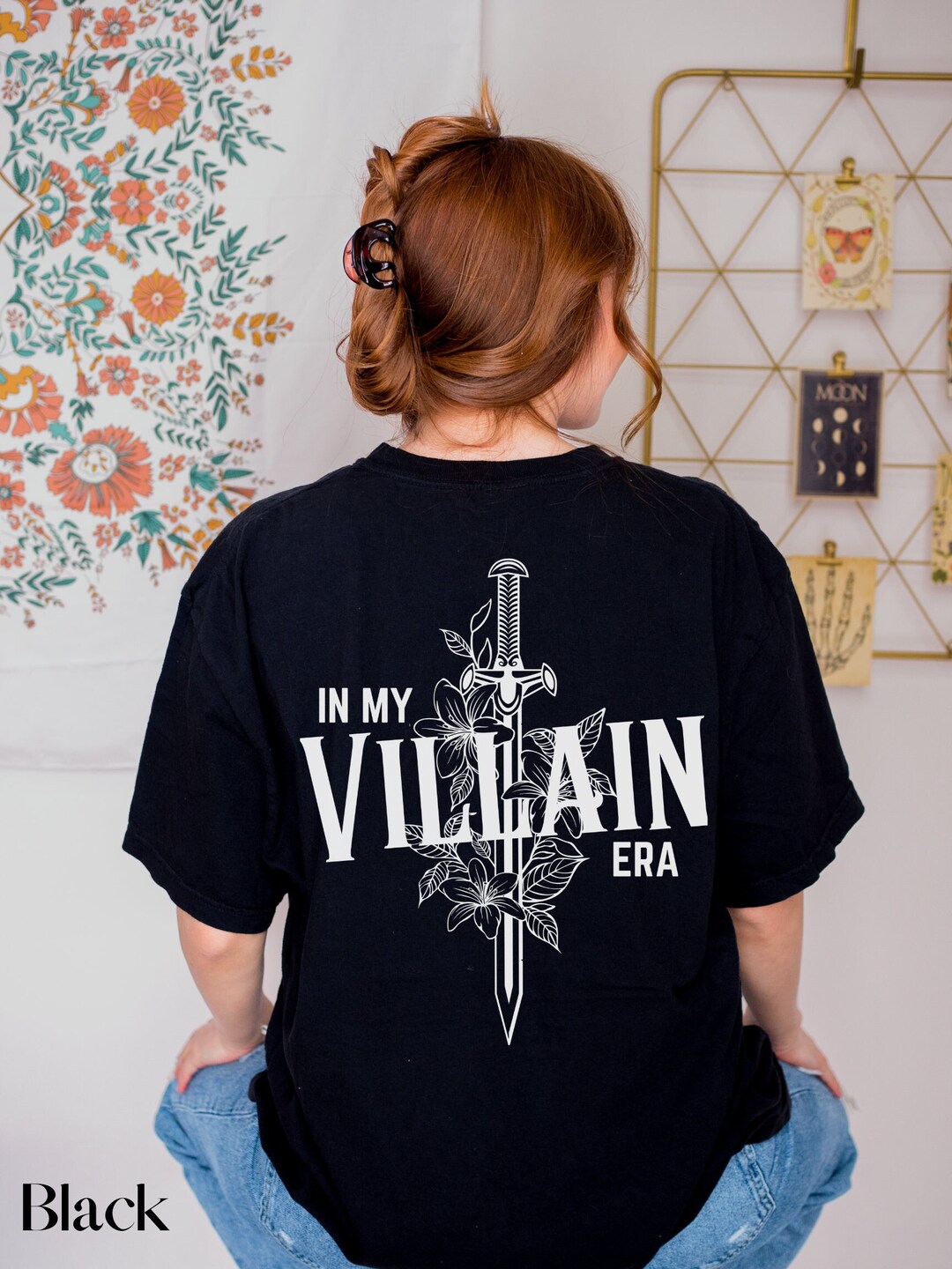In My Villain Era Bookish Tshirt, Villain Shirt, Morally Grey, Bookish Merch, Bookstagram ...