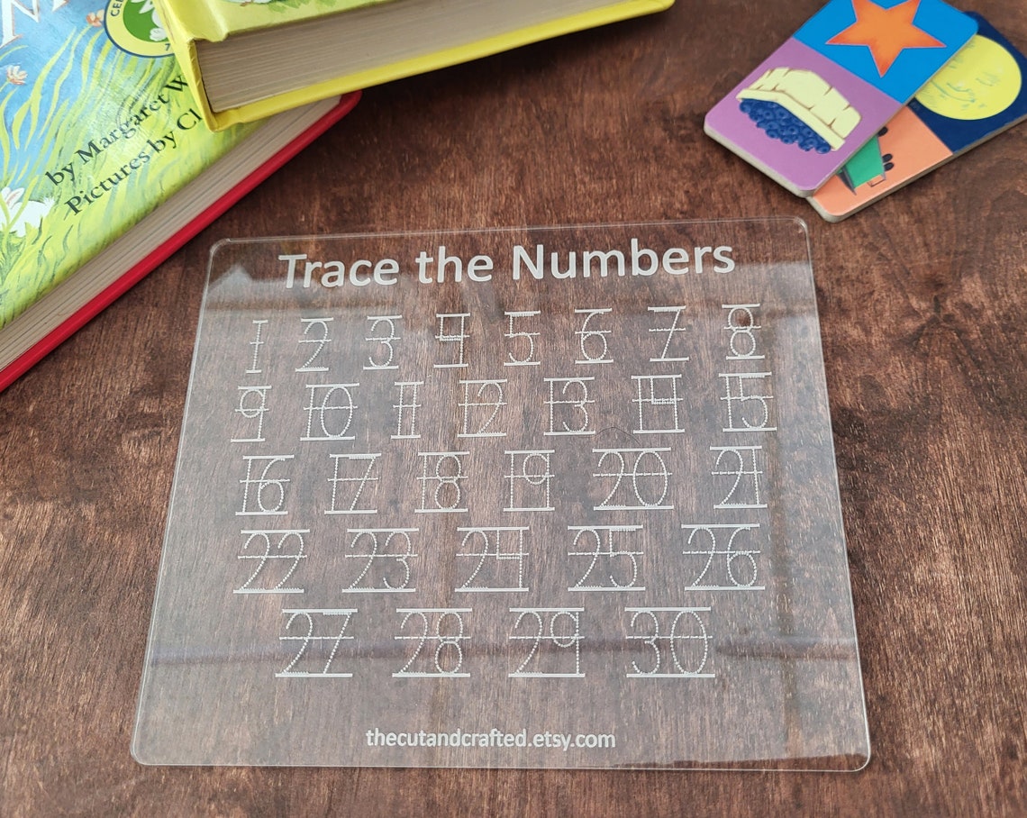 2 Line Name Tracing Board Trace Boards Acrylic Tracing Board Letter ...