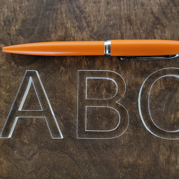 Acrylic Letters - Etsy