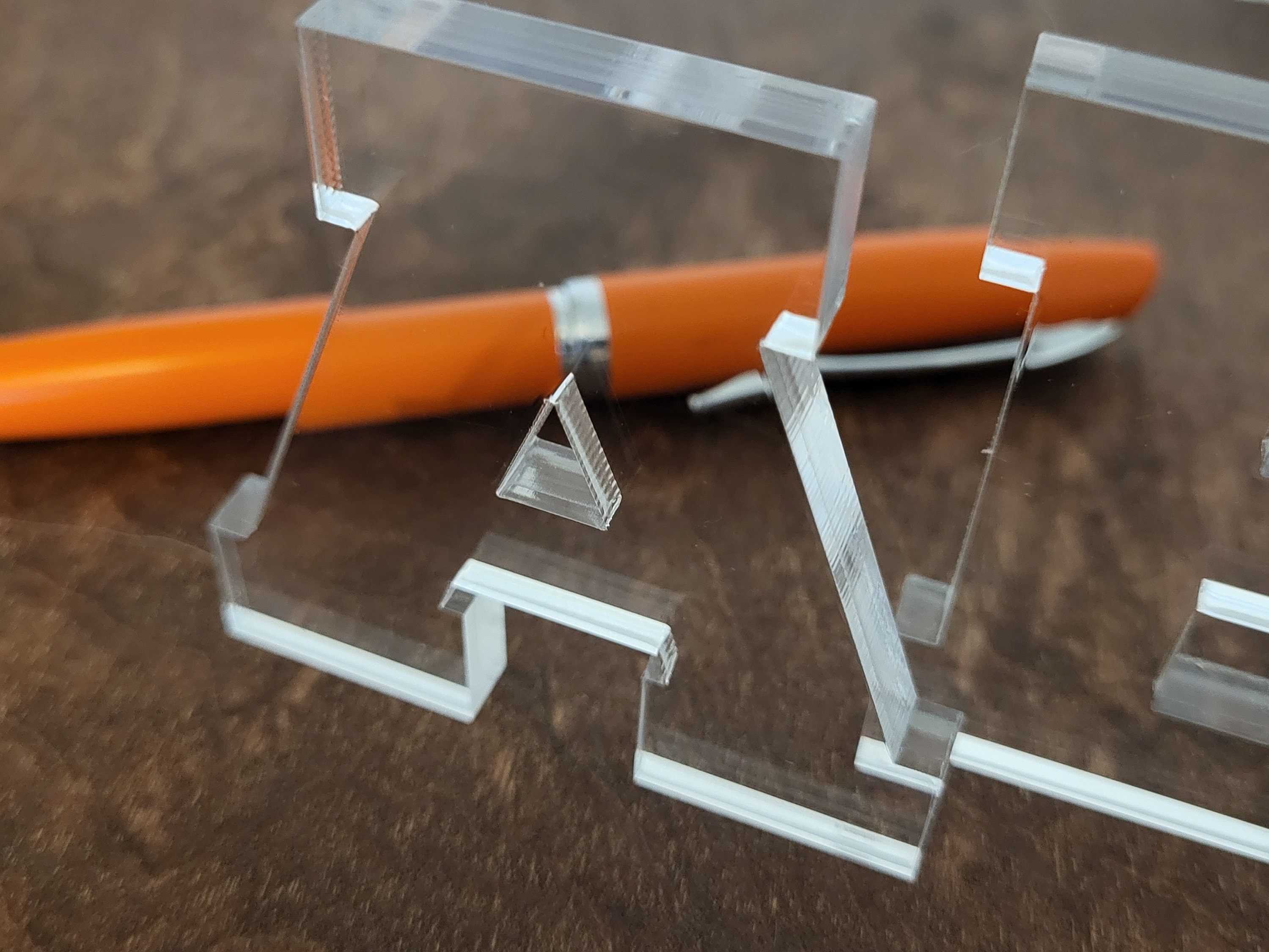 Acrylic Letters, Numbers & Symbols Create Your Word or Watermark ...